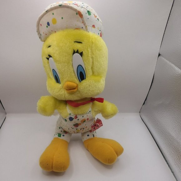 Warner Bros. | Toys | Looney Tunes Vintage 998 Stuffed Tweety Bird ...